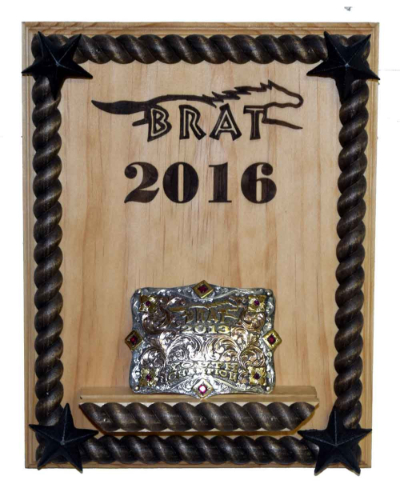 Custom Engraved Buckle Display Plaques – JDB Enterprises